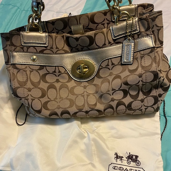 Coach | Bags | Coach Signature Tote | Poshmark